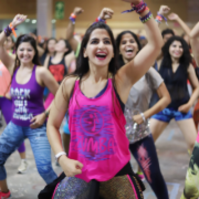 Zumba class at Mee Studio A-43, Sector # 35, Noida with Meenal Pathak