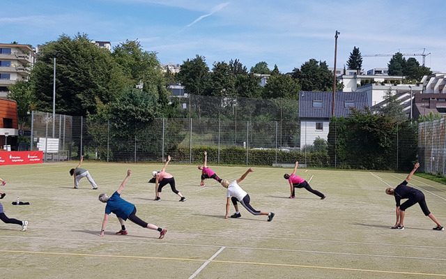 Zumba Gold Kurs in Hohenkreuzhalle mit Hanna de Laporte