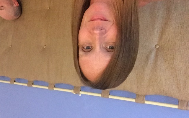 Zumba class at Aubingy Sports Centre with Pam Angus