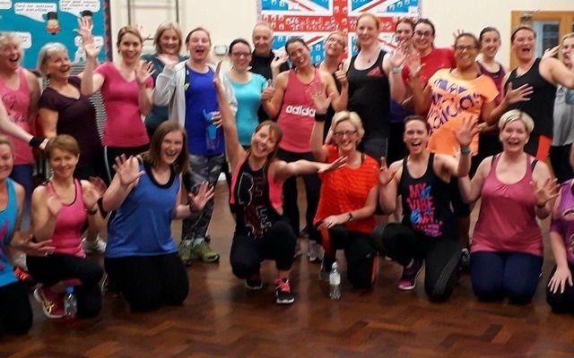 Zumba class at Keyworth Village Hall with Suzanna Hernandez